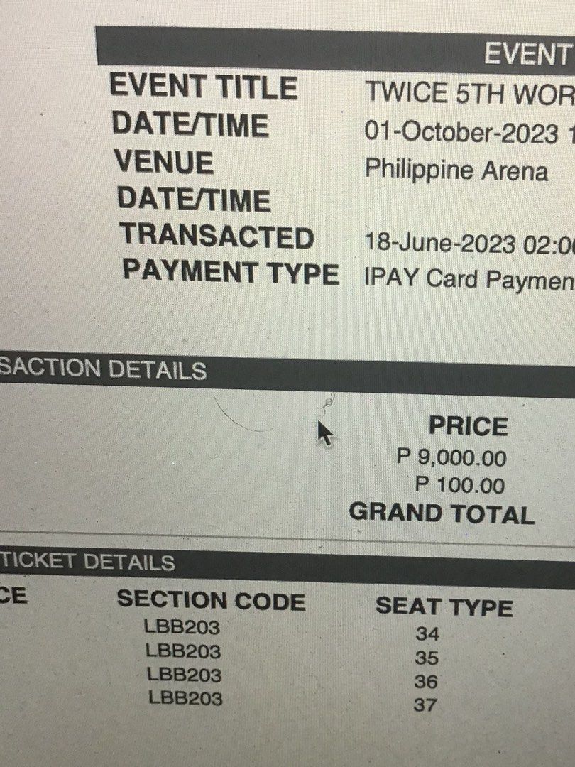 Twice Ready to be In Bulacan LBB Day 2, Tickets & Vouchers, Event Tickets on Carousell