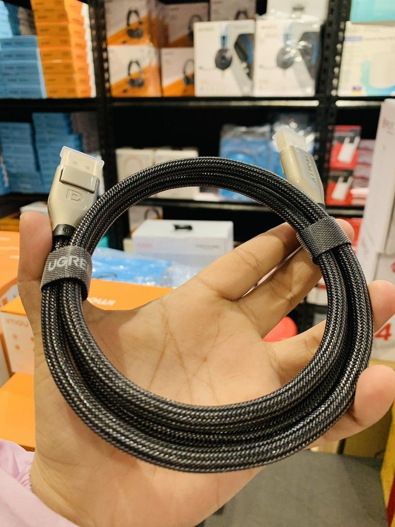 UGREEN 4K 8K Display Port Cable Zinc Alloy Shell Braided 1m DP112 ...