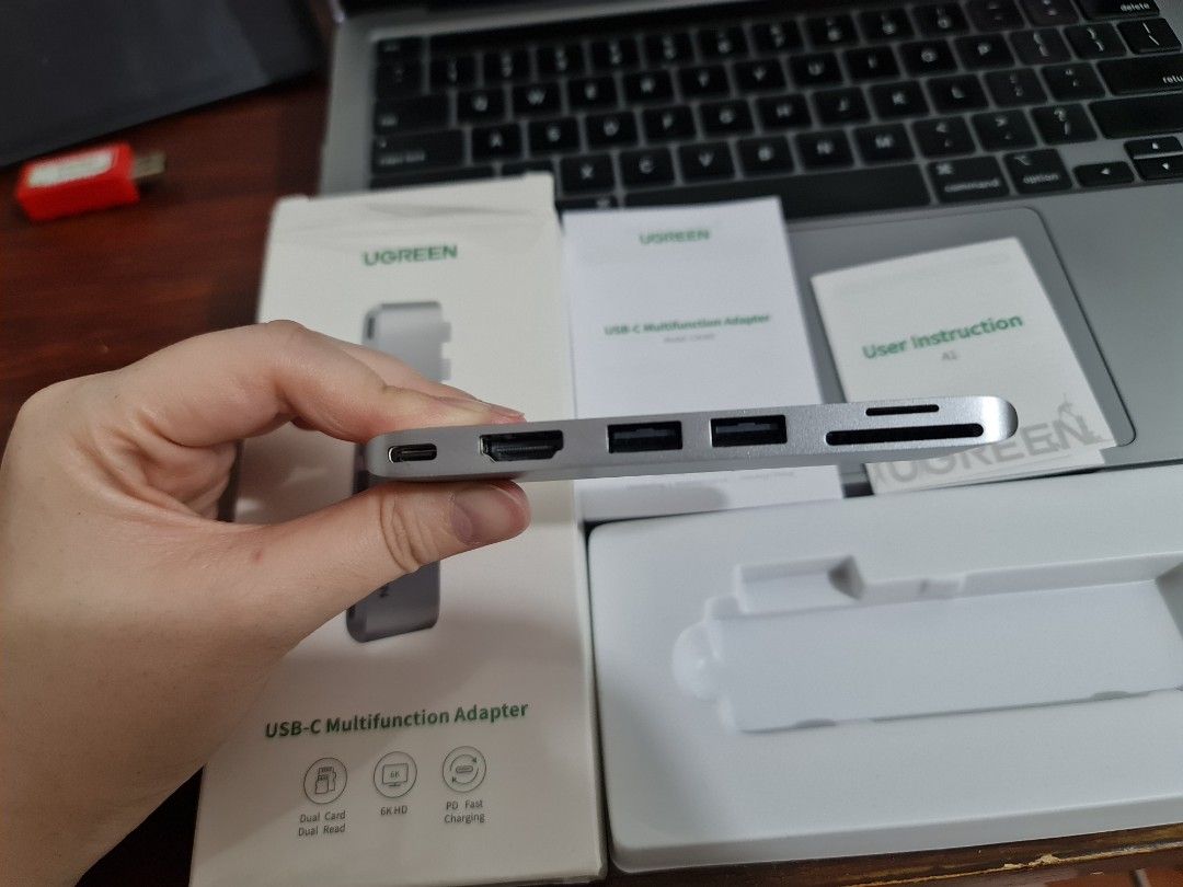 UGREEN USB-C MULTIFUNCTION ADAPTER on Carousell UGREEN USB-C MULTIFUNCTION ADAPTER on Carousell
