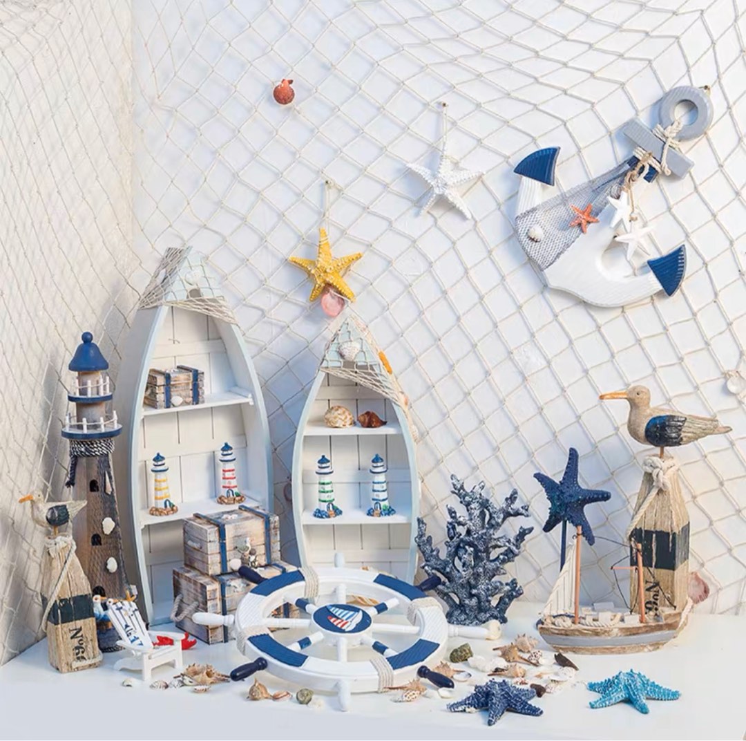 Under the sea , ocean , boats, beach party theme party props ...