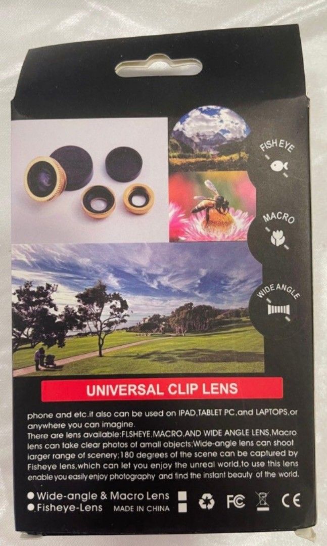 Universal Clip Fish Eye Lens, Mobile Phones & Gadgets, Other Gadgets on ...