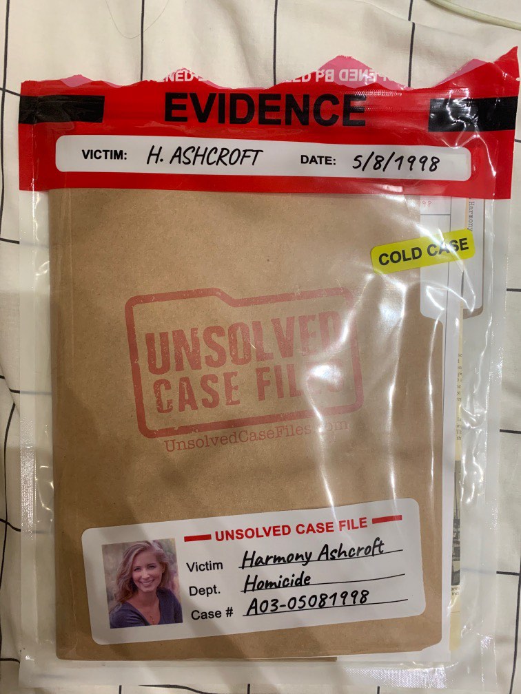 unsolved case file (harmony ashcroft), Hobbies & Toys, Toys & Games on ...