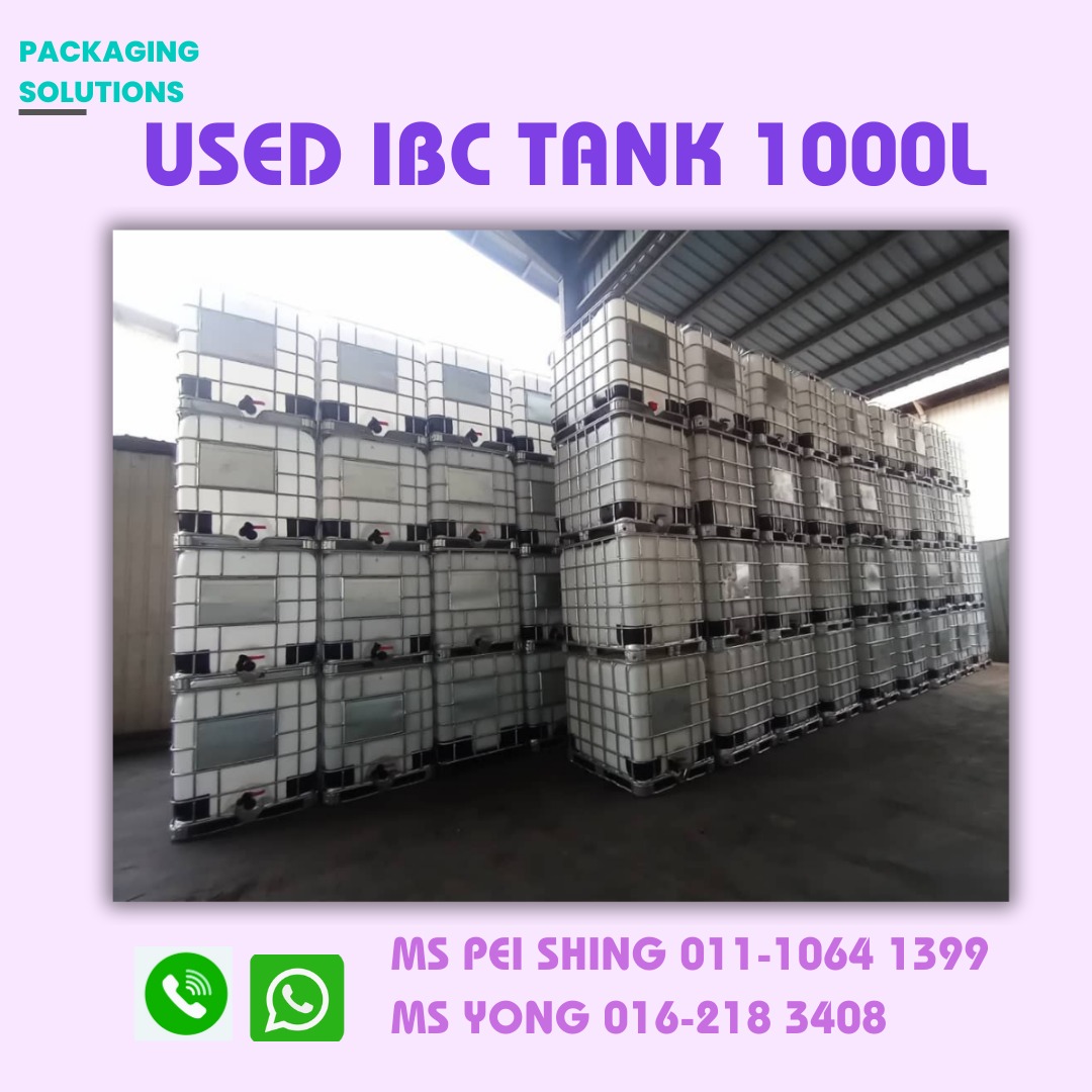 USED IBC TANK 1000L, Everything Else, Others on Carousell