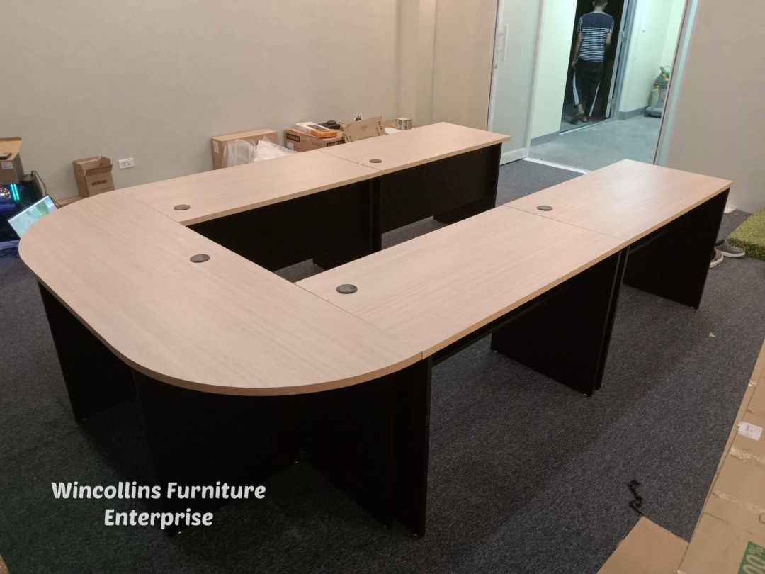 U-SHAPE CONFERENCE TABLE - CSUTOMIZE on Carousell