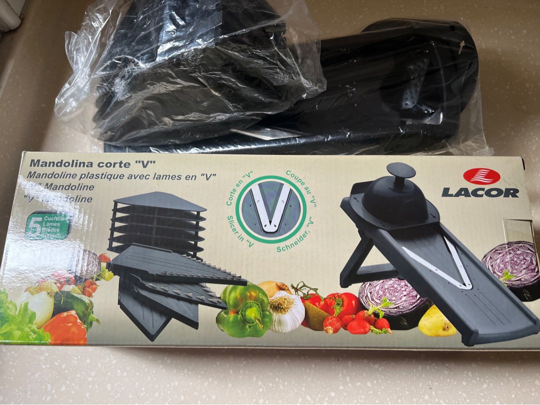 V Mandoline + Mini Slicer + Mini Chopper, Furniture & Home Living ...