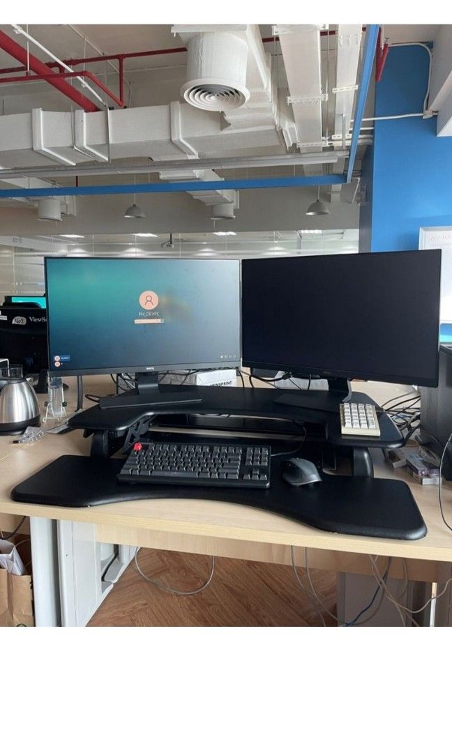 Varidesk Standing Desk Converter / Varidesk Desk Riser, Computers ...