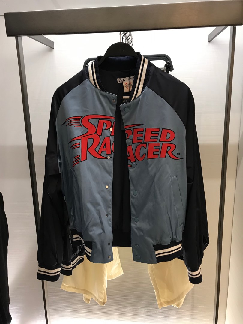 Varsity bomber jacket Speed racer zara, Fesyen Pria, Pakaian , Baju ...