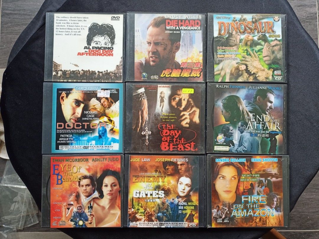 VCD English Movies ( Lot 6 ), Hobbies & Toys, Music & Media, CDs & DVDs on Carousell