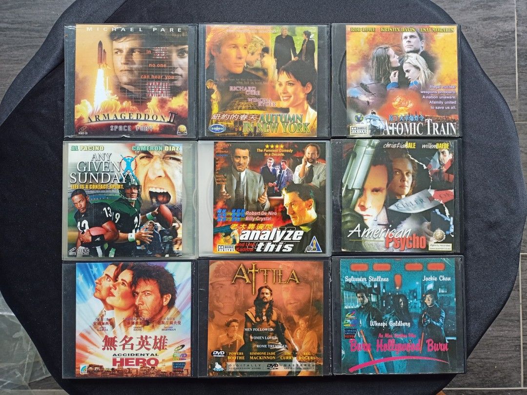 VCD English Movies ( Lot 6 ), Hobbies & Toys, Music & Media, CDs & DVDs on Carousell