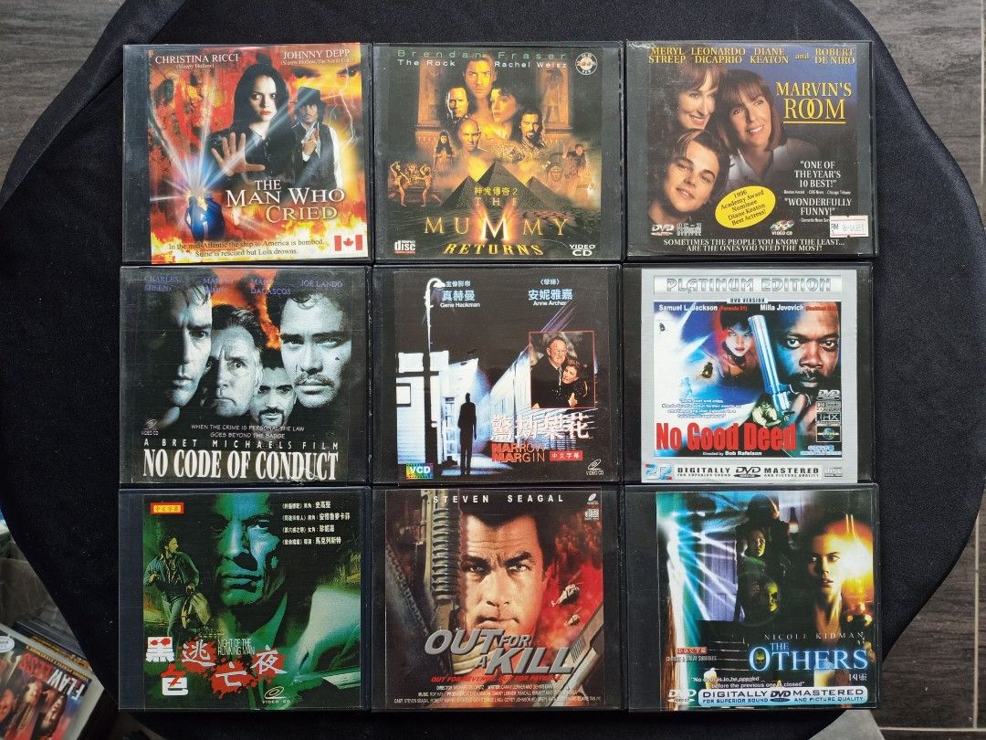 VCD English Movies ( Lot 6 ), Hobbies & Toys, Music & Media, CDs & DVDs on Carousell