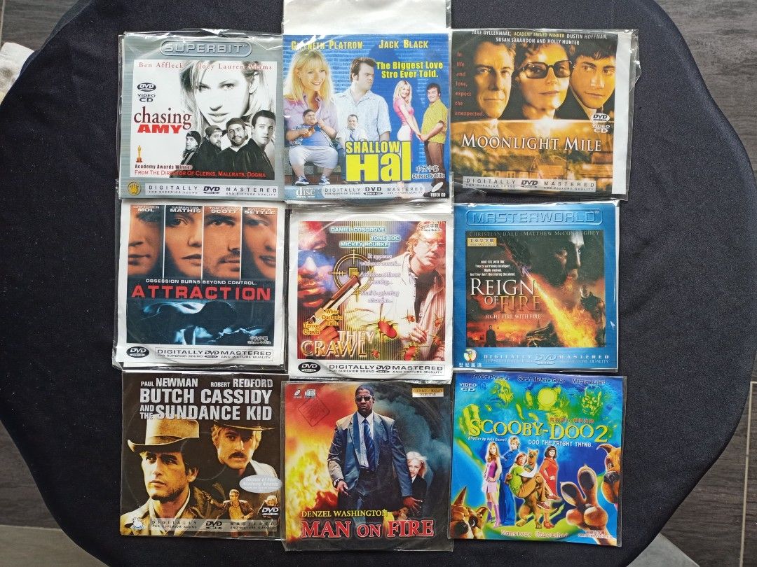 VCD English Movies ( Lot 8 ), Hobbies & Toys, Music & Media, CDs & DVDs ...
