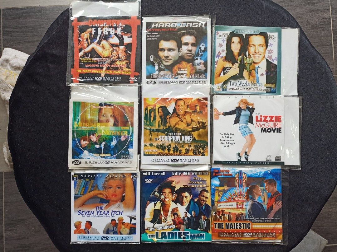 VCD English Movies ( Lot 8 ), Hobbies & Toys, Music & Media, CDs & DVDs on Carousell