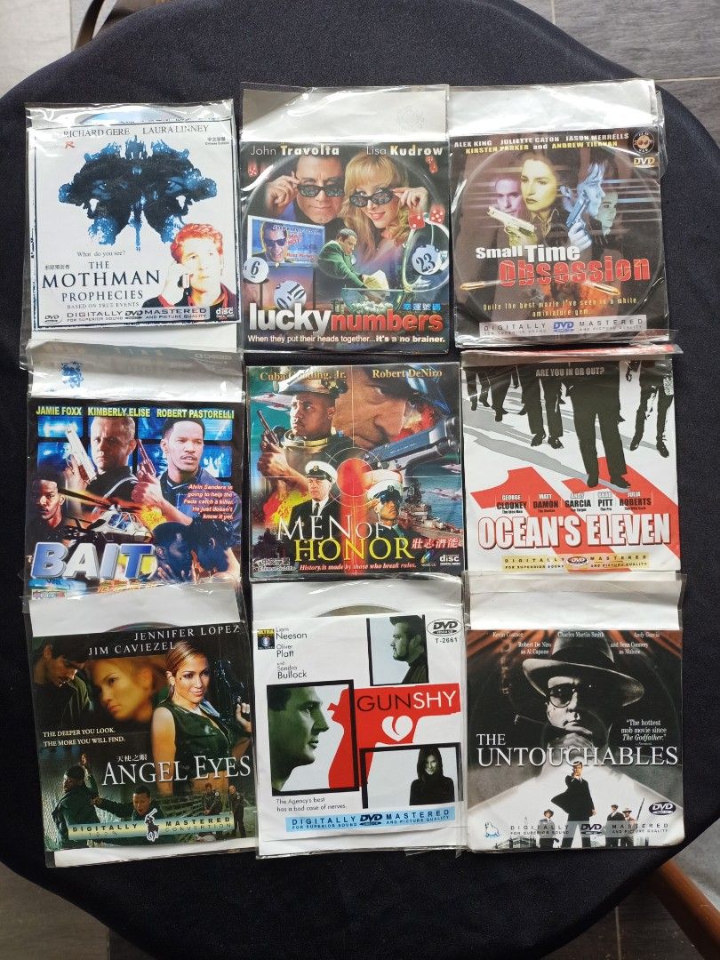 VCD English Movies ( Lot 8 ), Hobbies & Toys, Music & Media, CDs & DVDs on Carousell