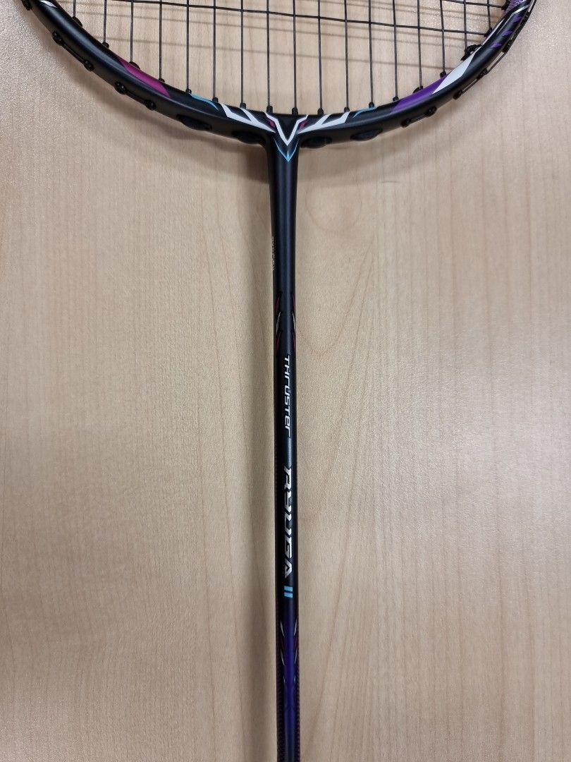Victor Thruster Ryuga 2 badminton racquet, Sports Equipment, Sports ...