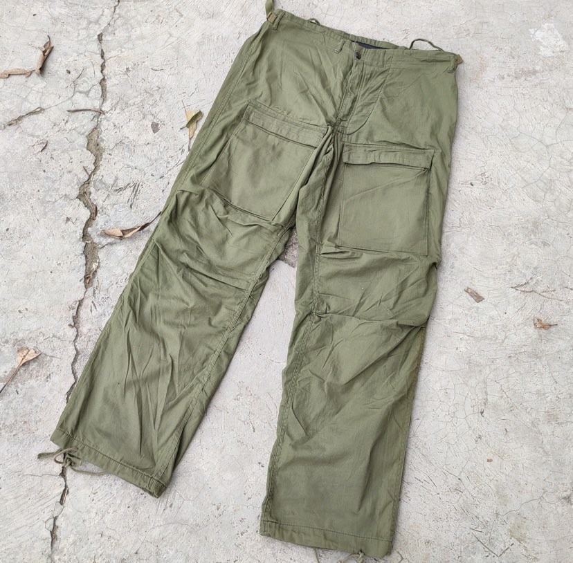 Vintage 80s Trouser Army OG suit Chemical Protective, Men's Fashion ...