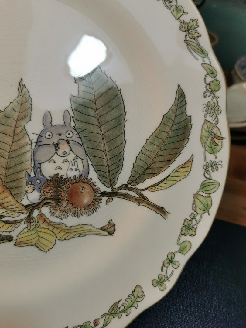 Vintage Noritake ToToro plate.B10, Furniture & Home Living, Kitchenware ...