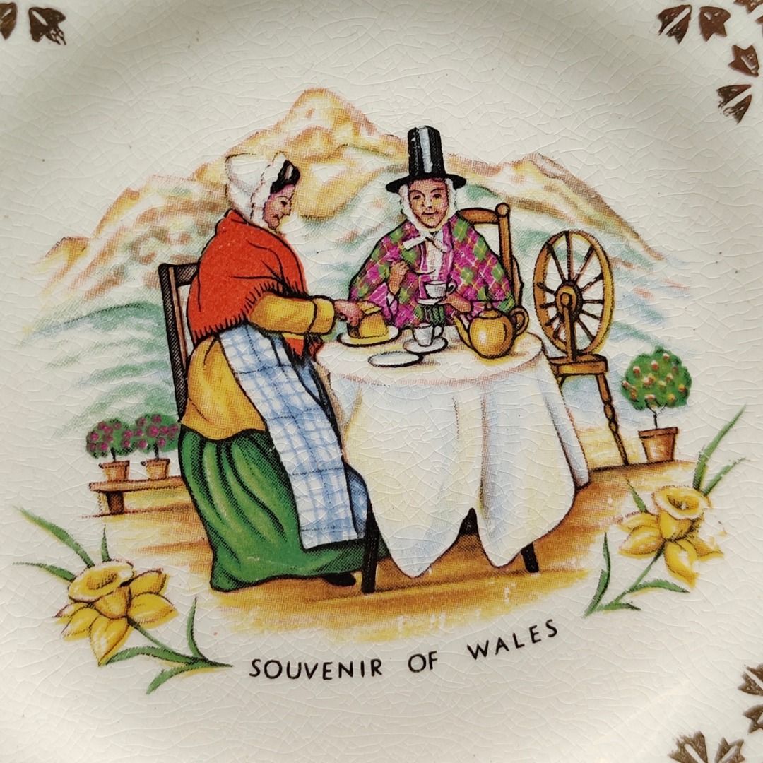 Vintage Plex St. Pottery Tunstall - Barry Island, Souvenir of Wales on ...