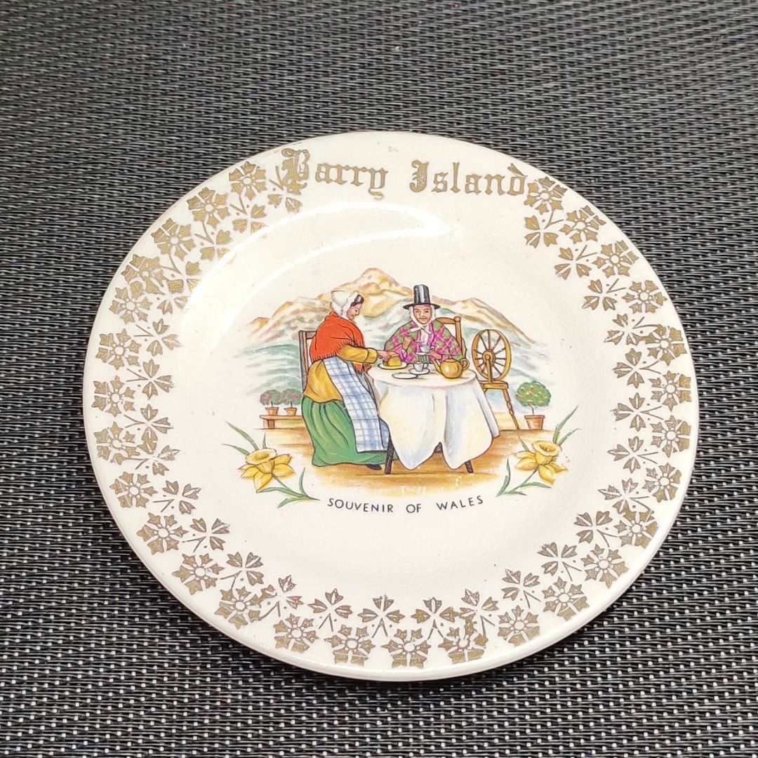 Vintage Plex St. Pottery Tunstall - Barry Island, Souvenir of Wales on ...