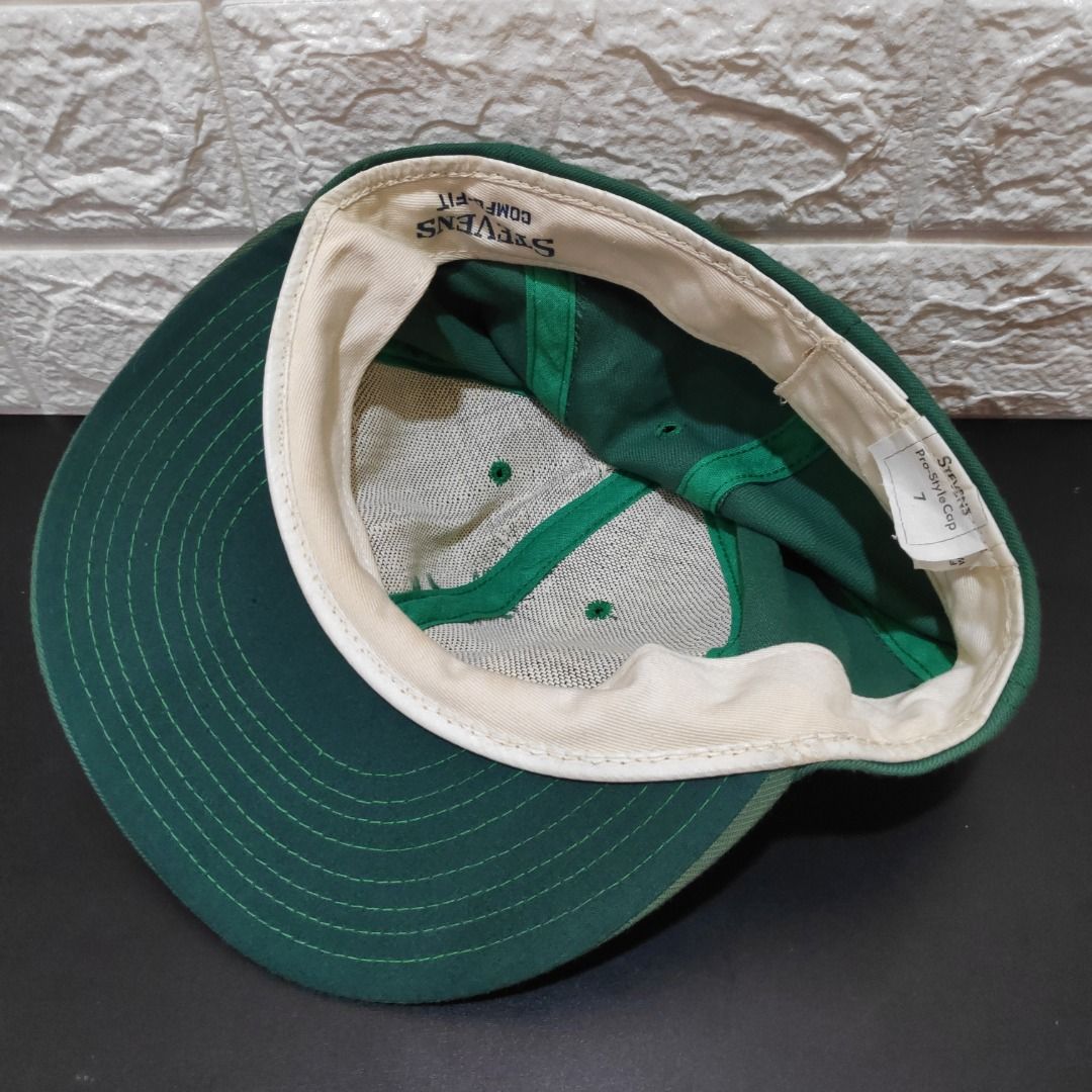 Vintage STEVENS Pro Style Army Baseball Fitted Full Cap, Men's Fashion, Watches & Accessories ...