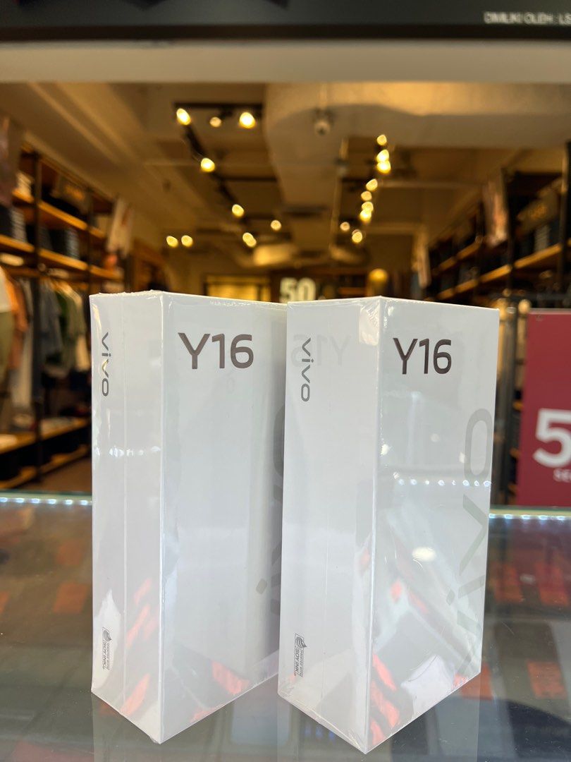VIVO Y16 🔥 4GB RAM+128GB ROM 🔥 1 YEARS WARRANTY UNDER CENTER 🔥 SEAL BOX ...