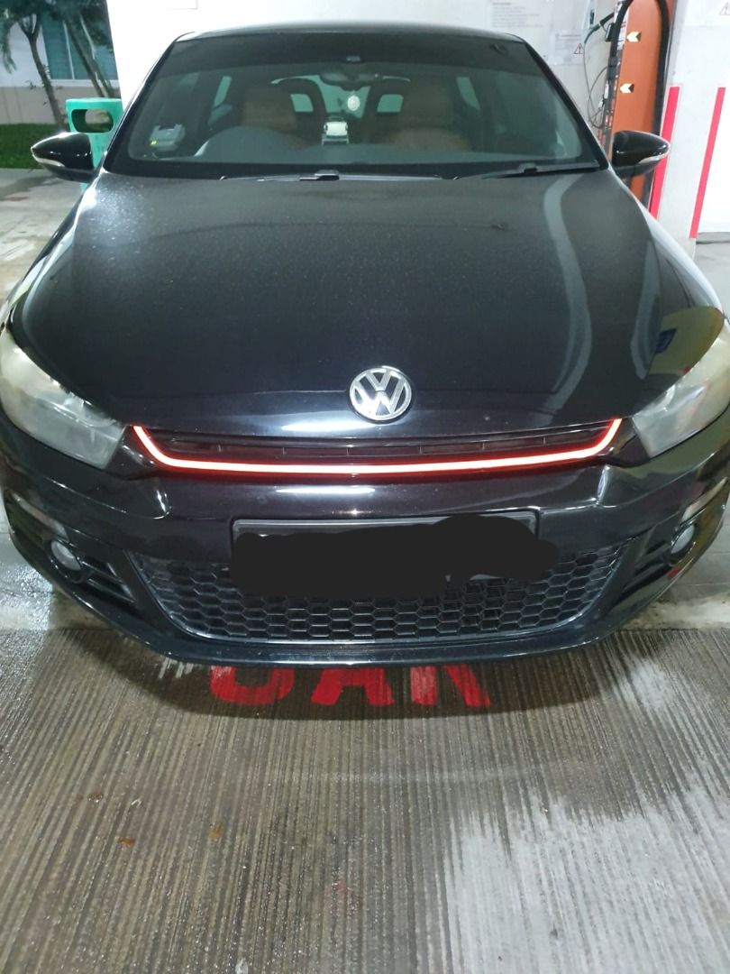 Volkswagen Scirocco Lip Red Sticker 1.4A TSI (COE) - Authentic Red 3M ...