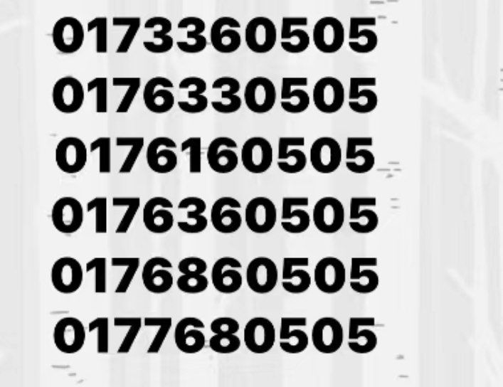 VVIP SIM NUMBER BUSINESS, Mobile Phones & Gadgets, Mobile & Gadget ...
