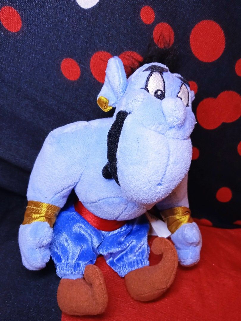 Walt Disney Aladdin movie "GENIE" vintage plush doll on Carousell