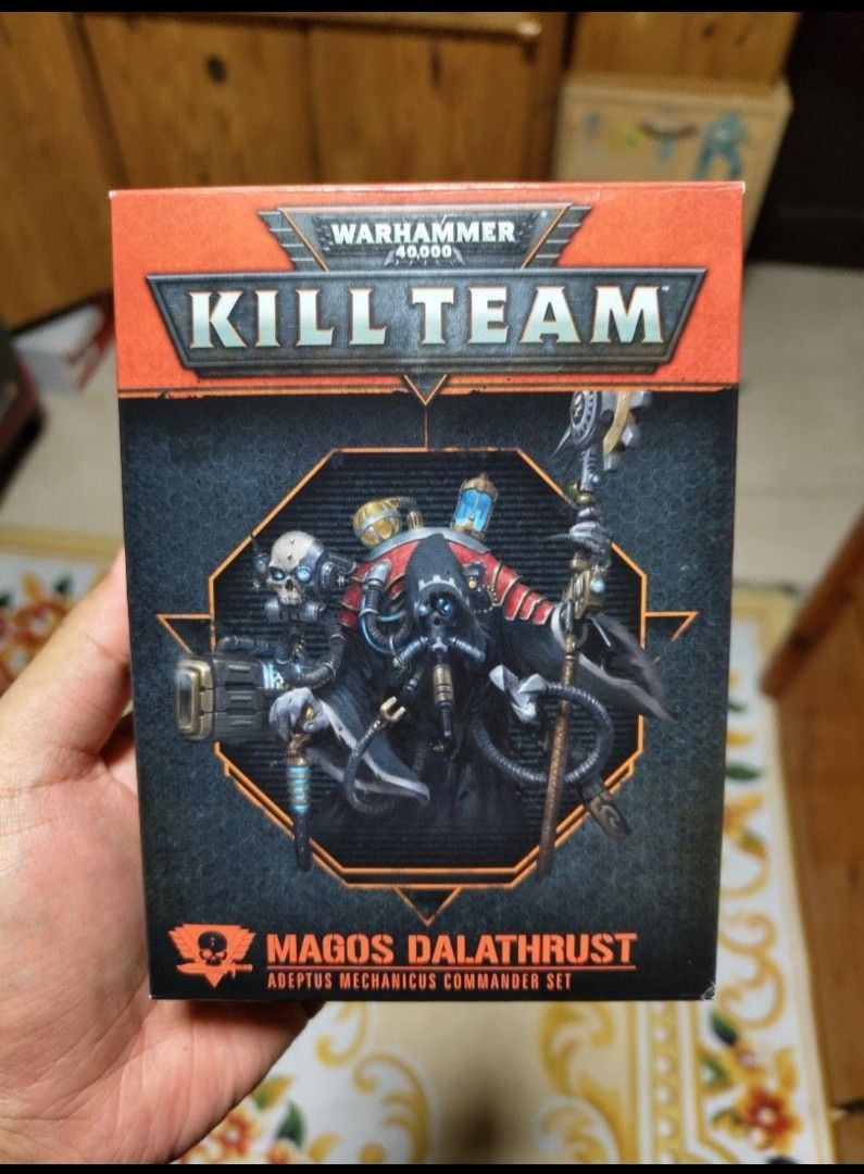Warhammer 40k kill team Magos Dalathrust Adeptus Mechanicus Commander ...
