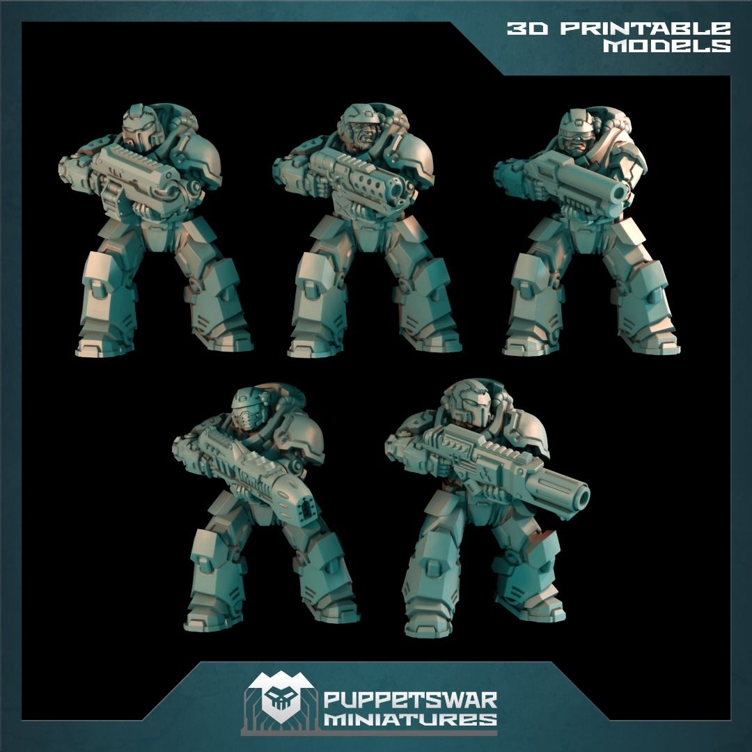 WARHAMMER PRIME GUNNER 3D PRINT , Hobbies & Toys, Toys & Games on Carousell