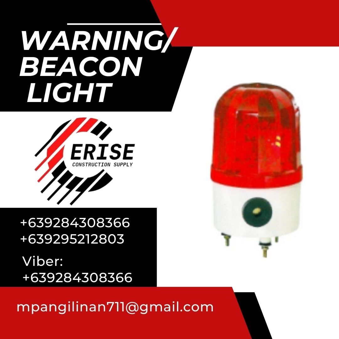 WARNING/ BEACON LIGHT, Commercial & Industrial, Construction Tools ...