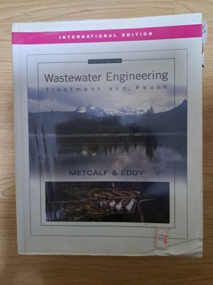 Wastewater Engineering Treatment and Reuse, Hobbies & Toys, Books ...