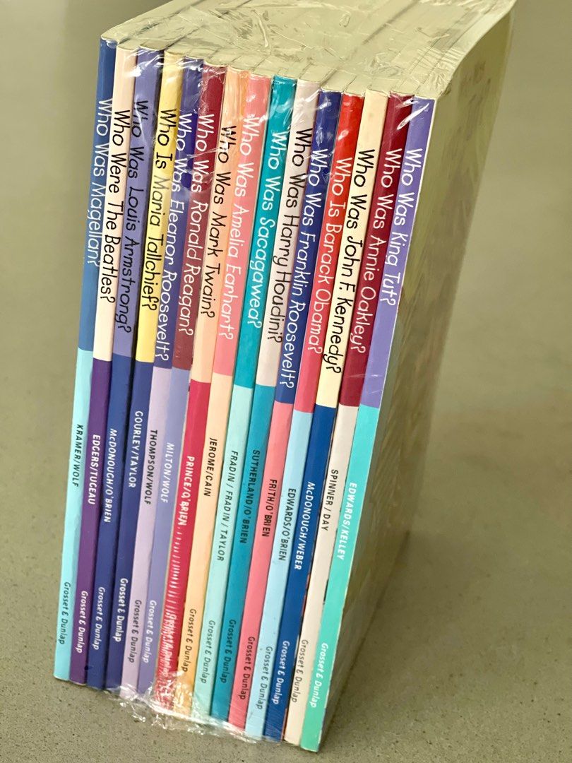 Who Was / Who Is Book Series x60 books, Hobbies & Toys, Books ...