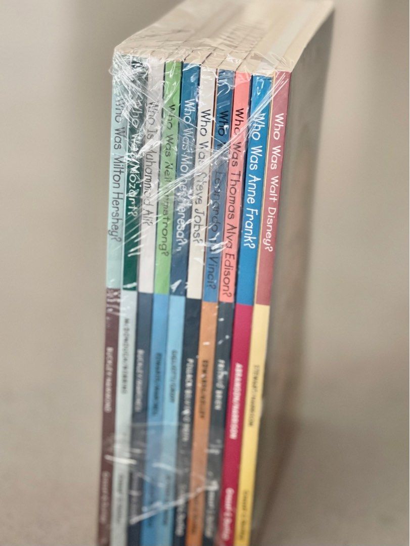 Who Was / Who Is Book Series x60 books, Hobbies & Toys, Books ...
