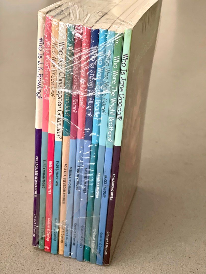 Who Was / Who Is Book Series x60 books, Hobbies & Toys, Books ...
