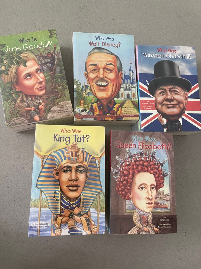 Who Was / Who Is Book Series x60 books, Hobbies & Toys, Books ...