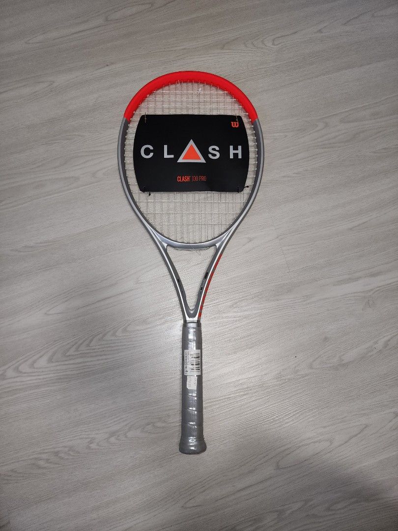 Wilson Clash V1 Pro Silver Limited Edition, Sports Equipment, Sports ...