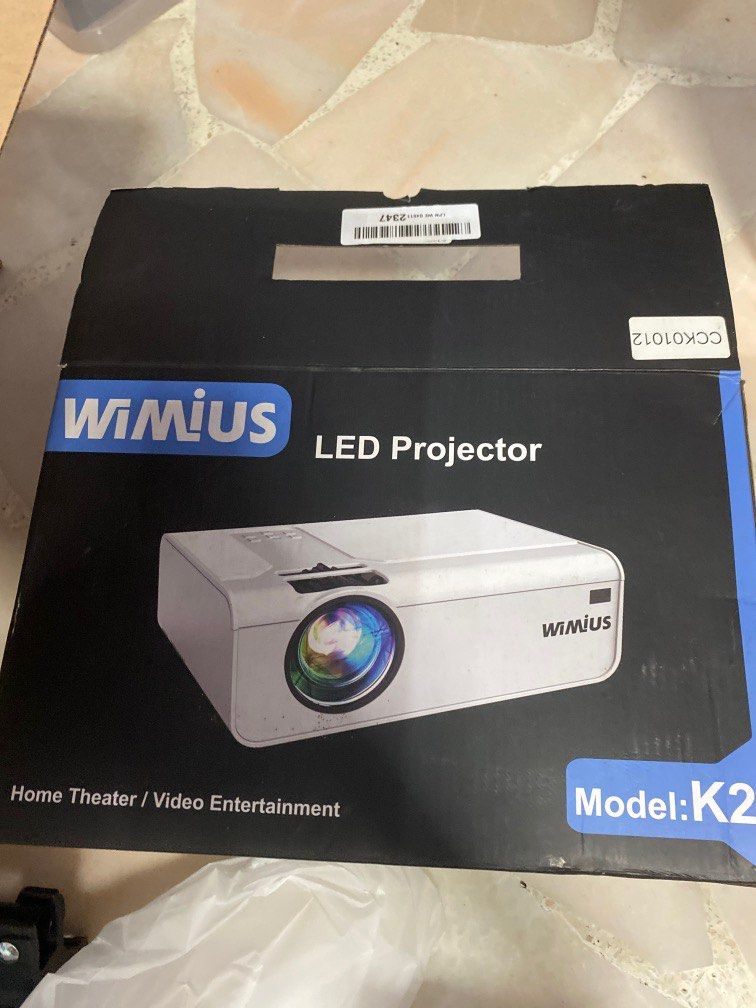 wimius led projector, TV & Home Appliances, TV & Entertainment ...