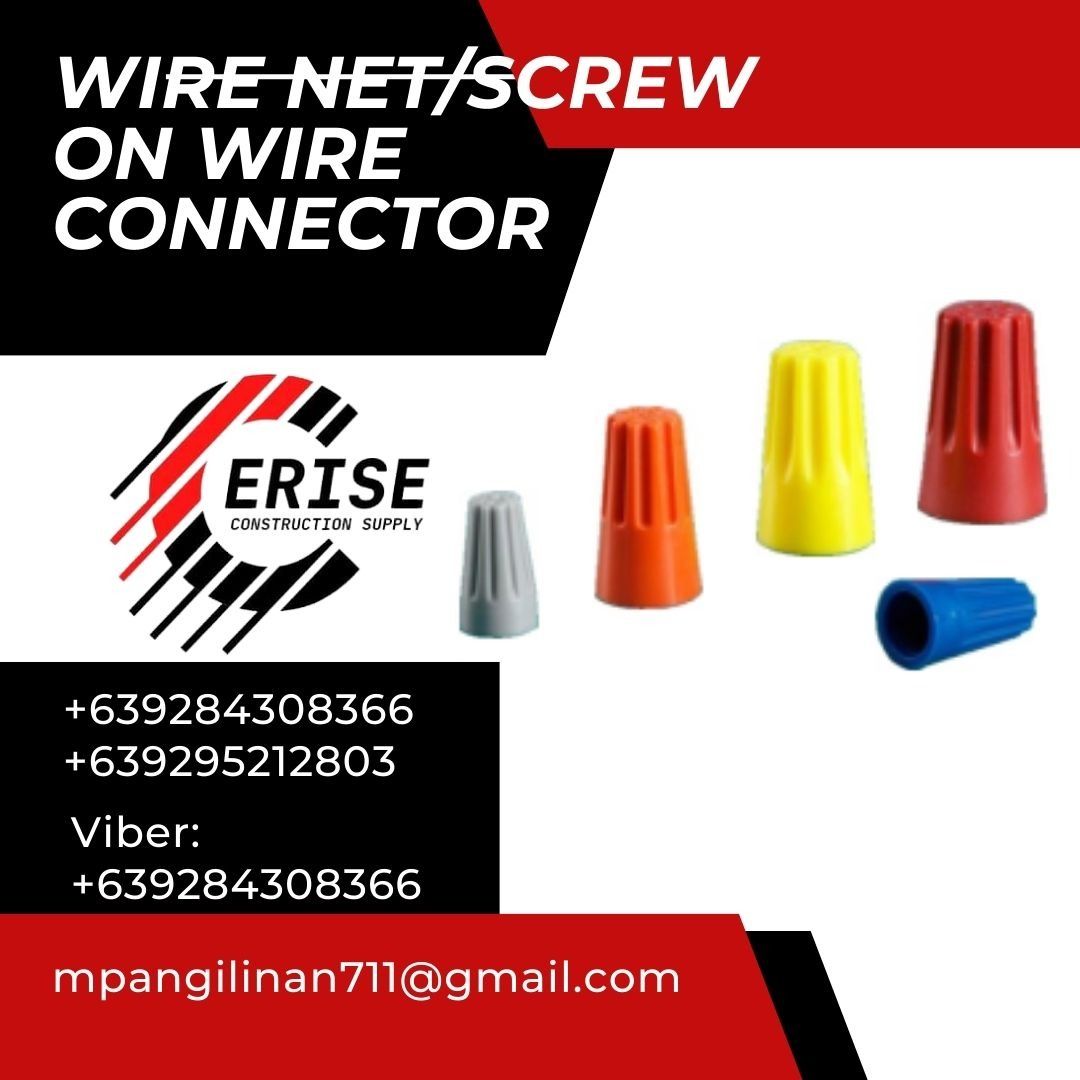 WIRE NET/SCREW ON WIRE CONNECTOR, Commercial & Industrial, Construction ...