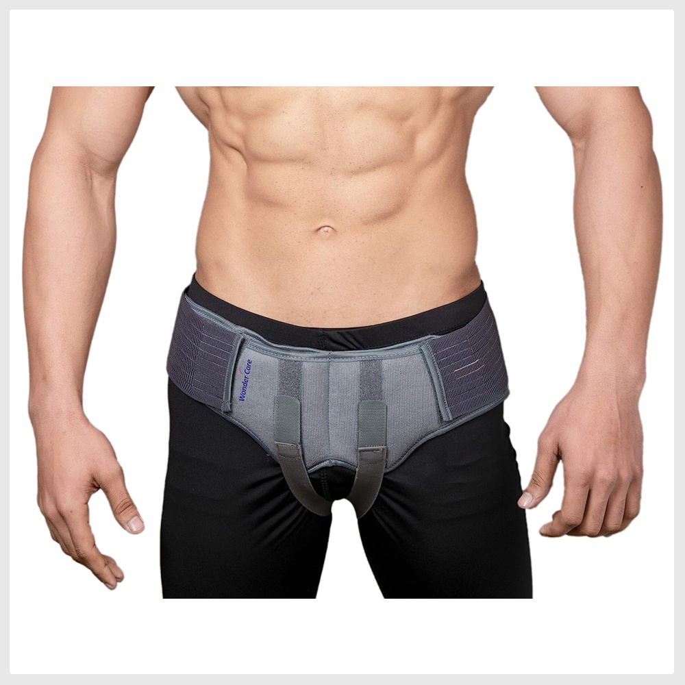 Wonder Care- Hernia Support Belt Double inguinal Hernia Truss Brace ...