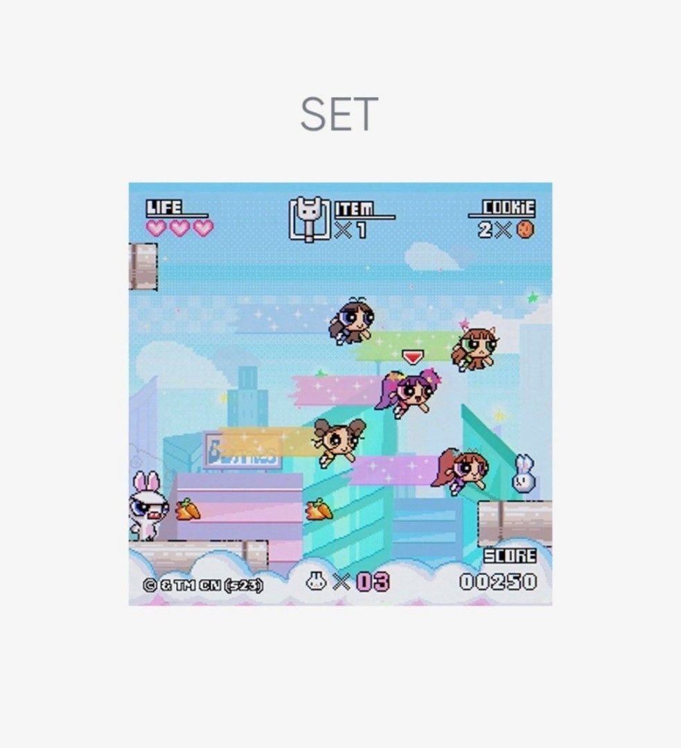 [ CLOSED ] WTS NEWJEANS NWJS 2ND EP 'GET UP' THE POWERPUFF GIRLS X NJ BOX VER FULLSET AND LOOSE ...