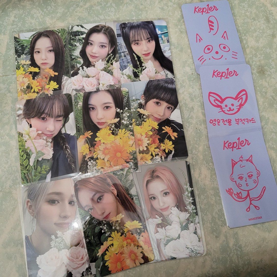 wts/lfb makestar 3 special pob kep1er yujin xiaoting mashiro chaehyun dayeon hikaru bahiyyih ...