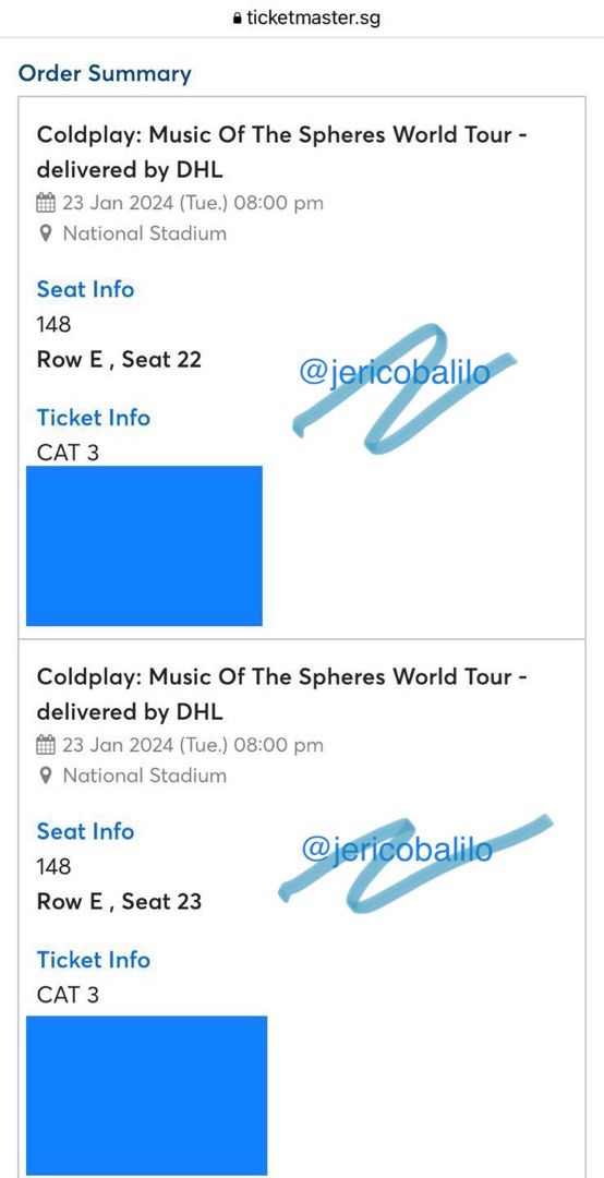 [RESERVED] Coldplay: Music Of The Spheres World Tour in Singapore - Day ...