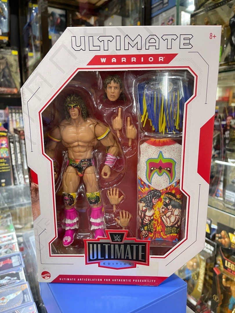 WWE Mattel Ultimate Edition Ultimate Warrior on Carousell