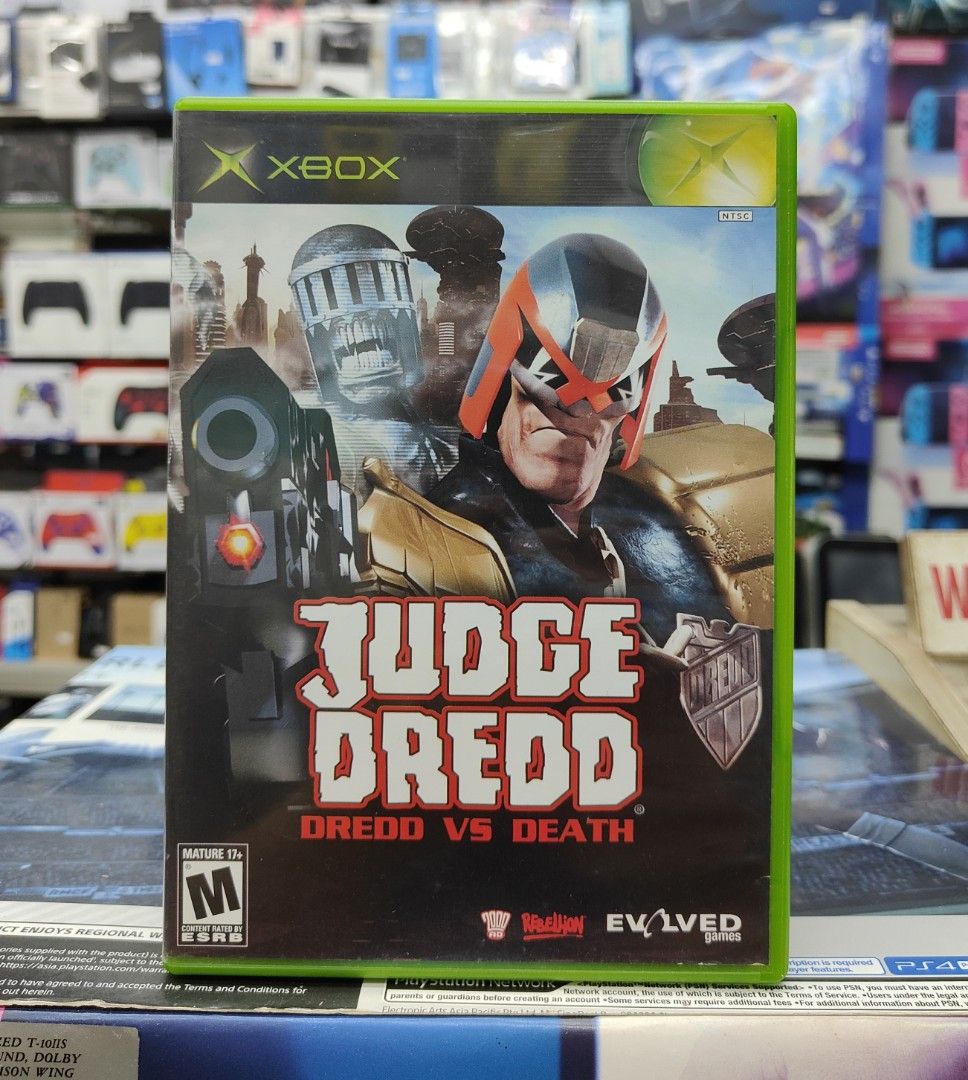 Xbox Judge Dredd : Dredd vs Death, Video Gaming, Video Games, Xbox on ...