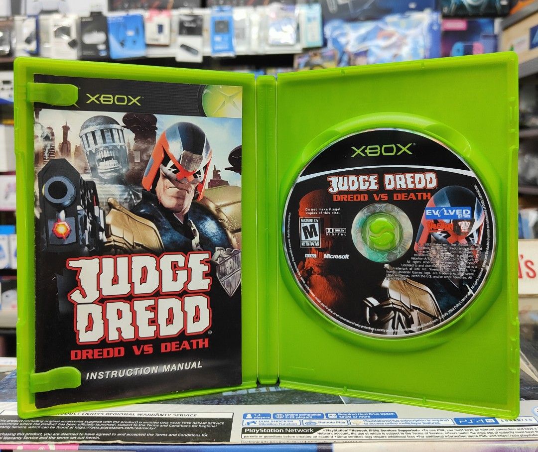 Xbox Judge Dredd : Dredd vs Death, Video Gaming, Video Games, Xbox on ...