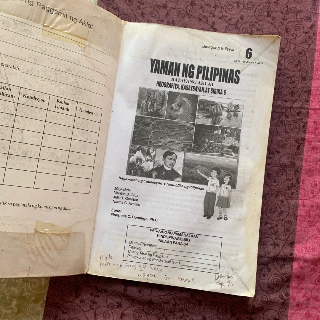 Yaman ng Pilipinas 6: Batayang Aklat sa Heograpiya, Kasaysayan, at ...