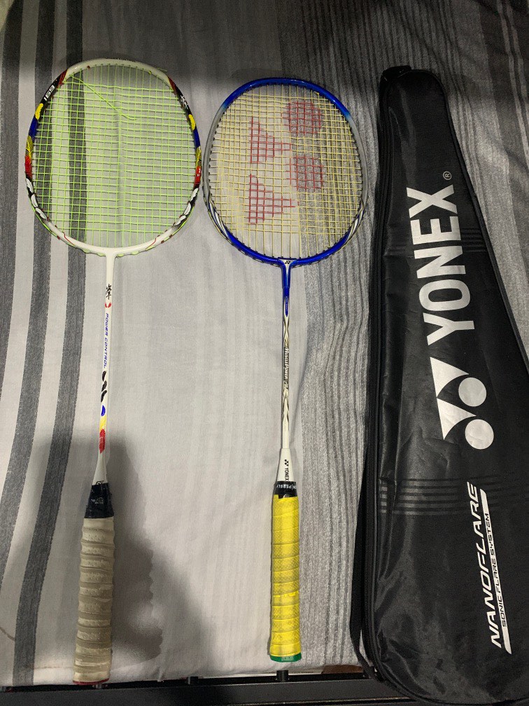 Yonex and Li ning rackets, Sports Equipment, Sports & Games, Racket ...