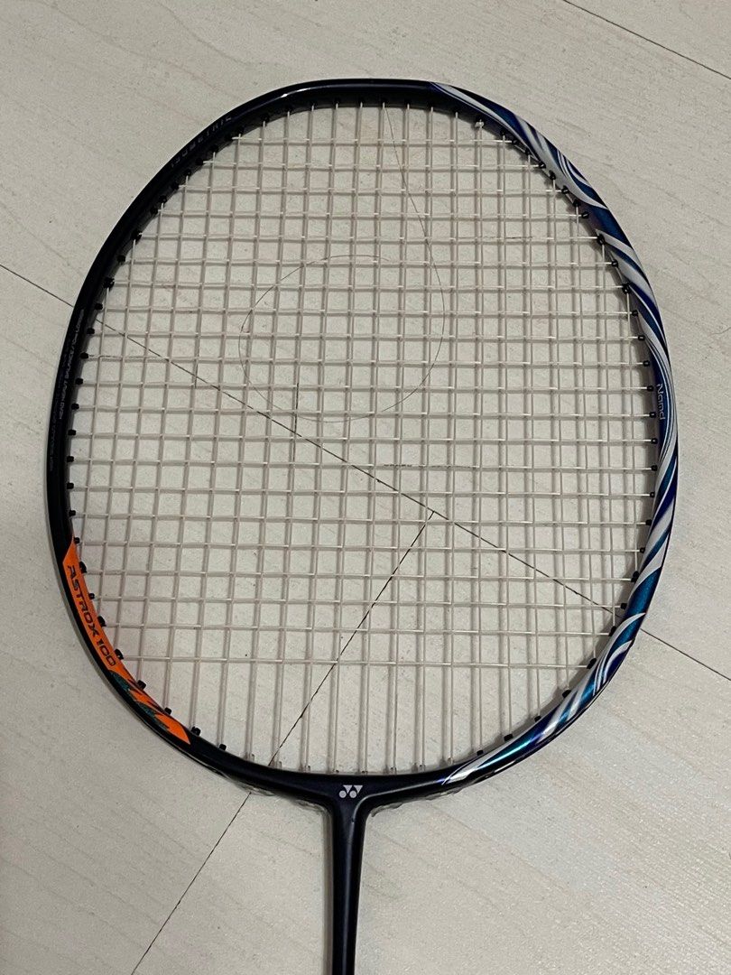Yonex astrox 100zz dark navy, Sports Equipment, Sports & Games, Racket ...