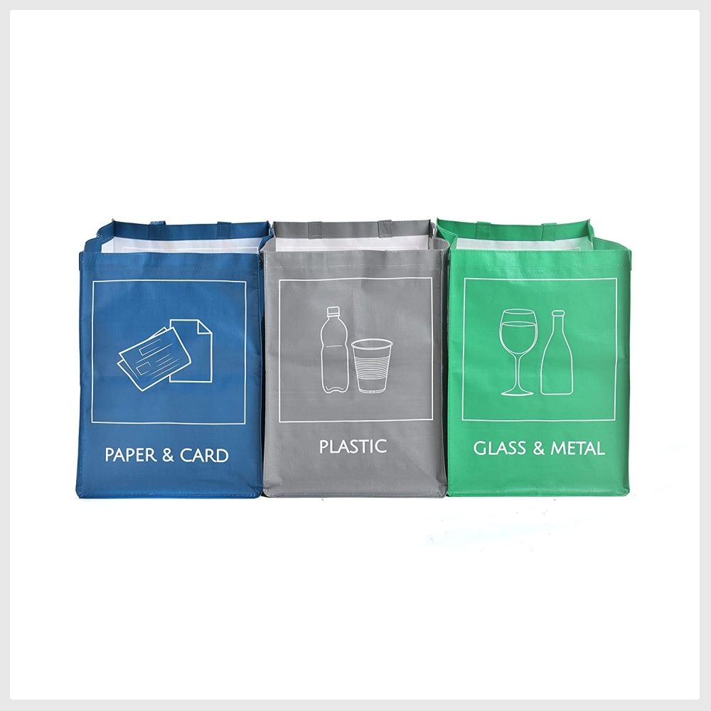 YOUNG DA Reusable Recycle Bin Bags, Separate Recycling Trash Bins Box ...