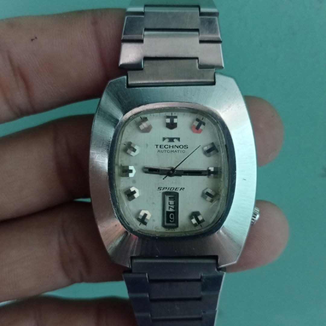 1970 Technos Spider Swiss Made, Men's Fashion, Watches & Accessories ...